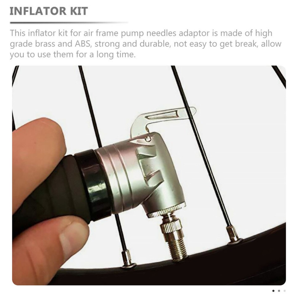 Bike Pump Supplies Air Accessories Inflation Adapter Inflator | eBay