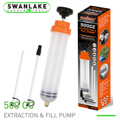 500CC Fluid Extraction Filling Syringe Transfer Liquid Pump Oil ...