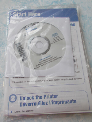 Setup CD ROM for Epson Stylus C3810 + Printer Software Quick Guide ...