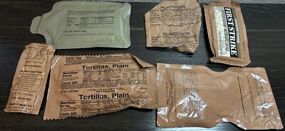 6 Pack MRE Snacks Emergency Food Hunting Camping Survival hiking | eBay