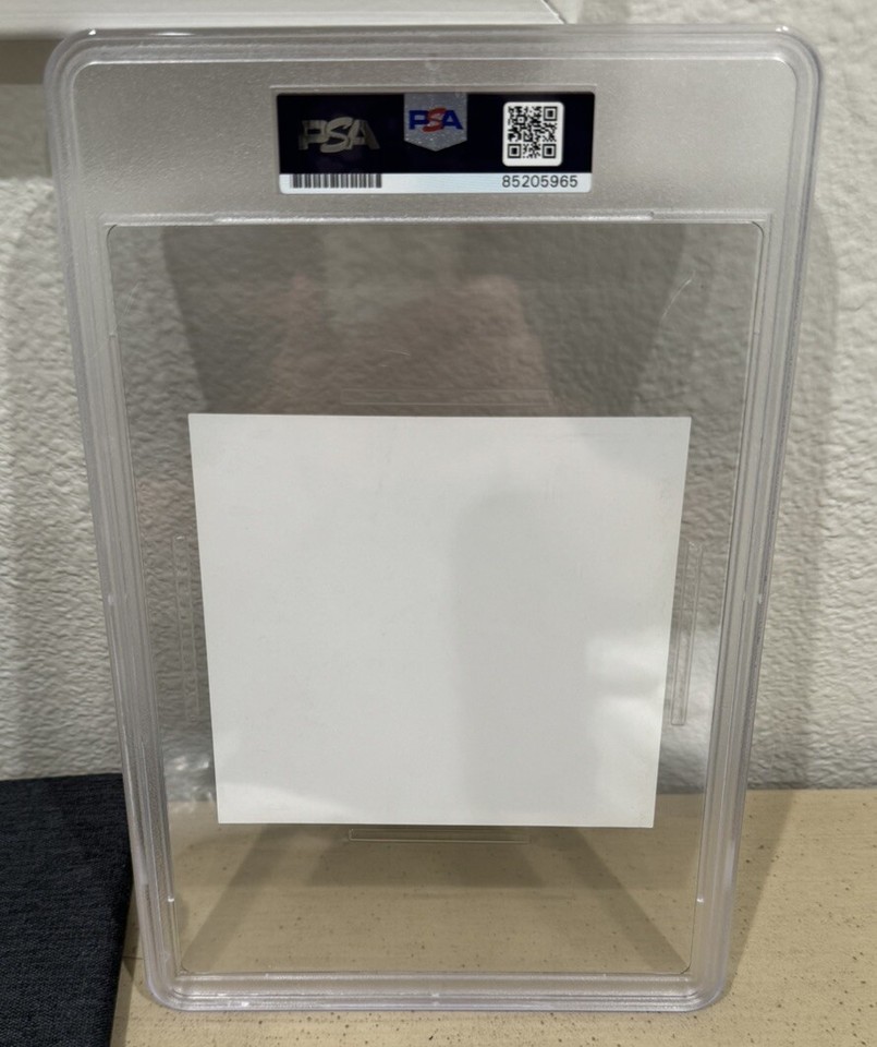 BLACKPINK Jennie Signed Autographed The Album CD PSA Encapsulated Mint ...