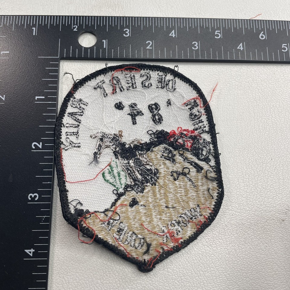 Vtg 1984 “Work Crew” HIGH DESERT RALLY Off Road Vehicle Patch 20E0 | eBay