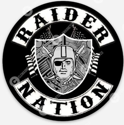 Las Vegas Raiders STICKER - Sin City Football Raiders Nation former ...
