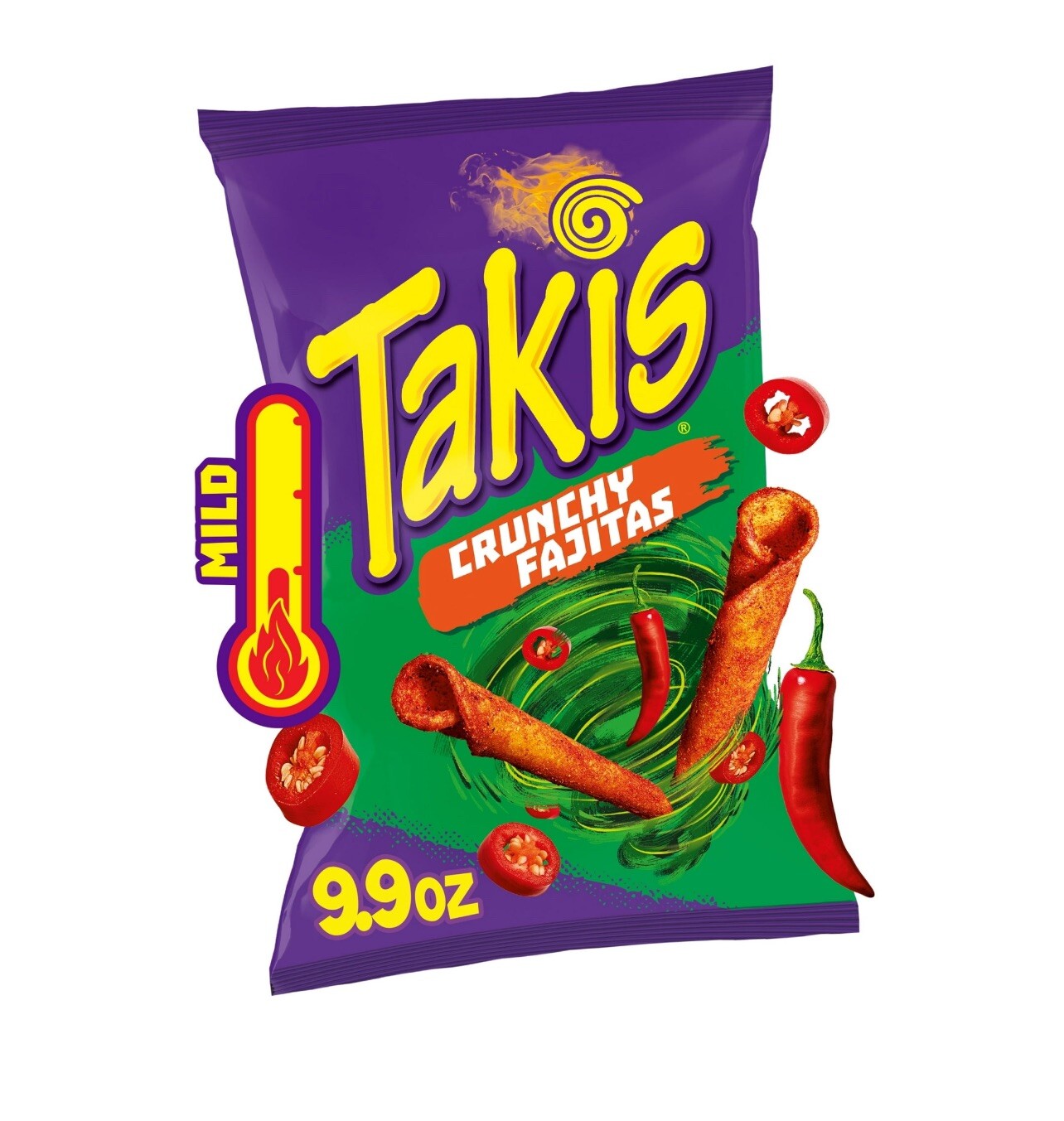 🔵New Limited Edition TAKIS Crunchy Fajitas Mild Steak Pepper Onion ...
