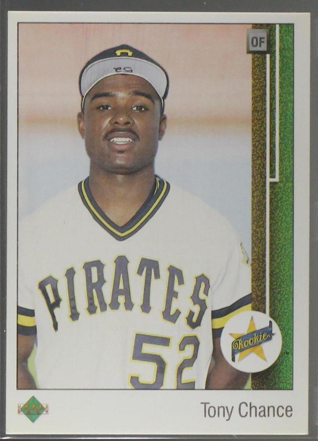 1989 Upper Deck - Tony Chance #3 Blank Back (RC) for sale online | eBay