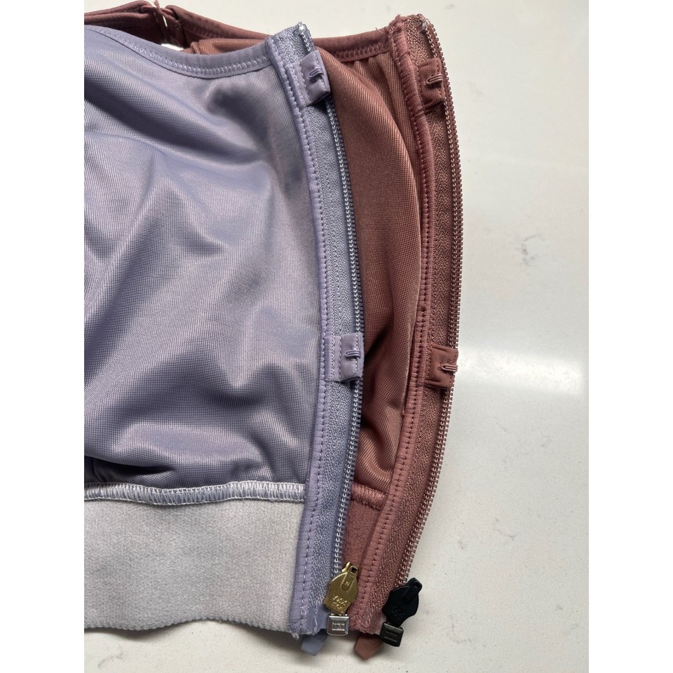 SHEFIT Ultimate Sports Bra High Impact Adjustable Front Zip Activewear ...