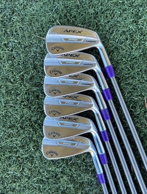 Callaway Apex Pro 21 Aerotech Steel fiber graphite shafts Stiff Flex | eBay