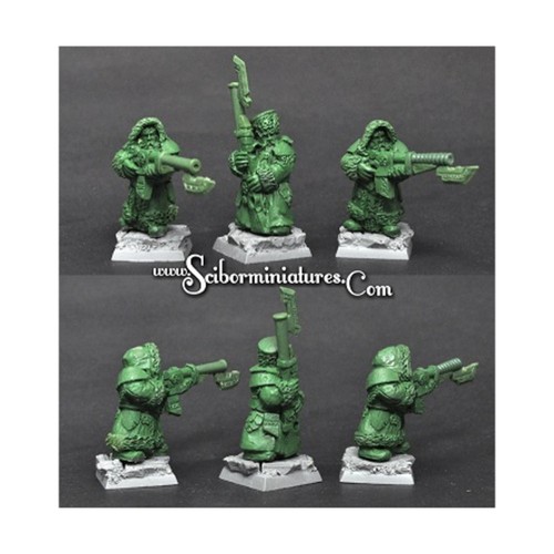 Scibor Fantasy Mini 28mm Dwarven Hunters Standing Pack New | eBay