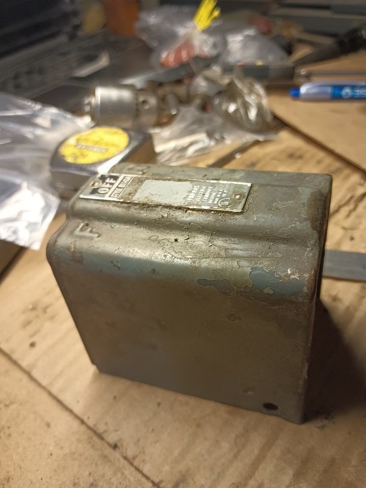 Furnas Drum Switch COVER Forward Reverse Stop on Southbend Atlas Logan ...