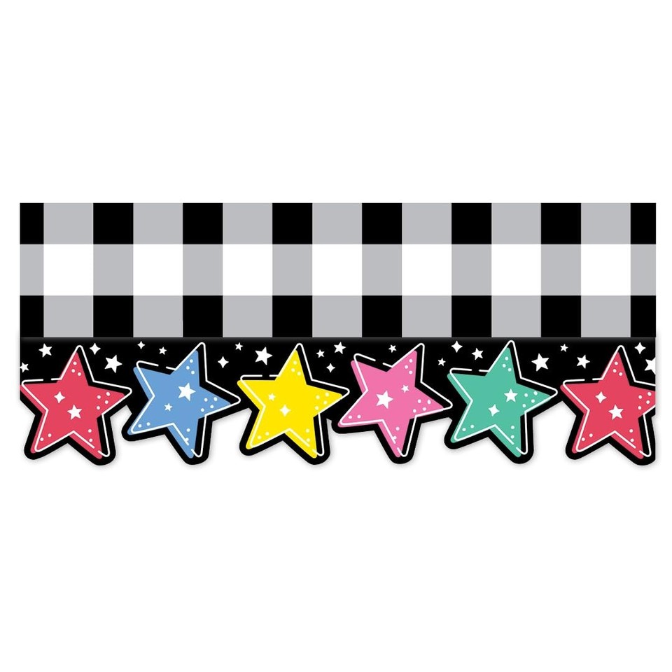 CTP Star Bright EZ Border Bulletin Board Border Top Classroom ...