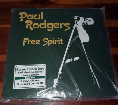Paul Rodgers Free Spirit 3 lp + cd RSD numbered limited x free queen ...