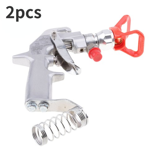 2pcs 248157 Silver Flex Plus Airless Spray Gun w/ Guard for road ...
