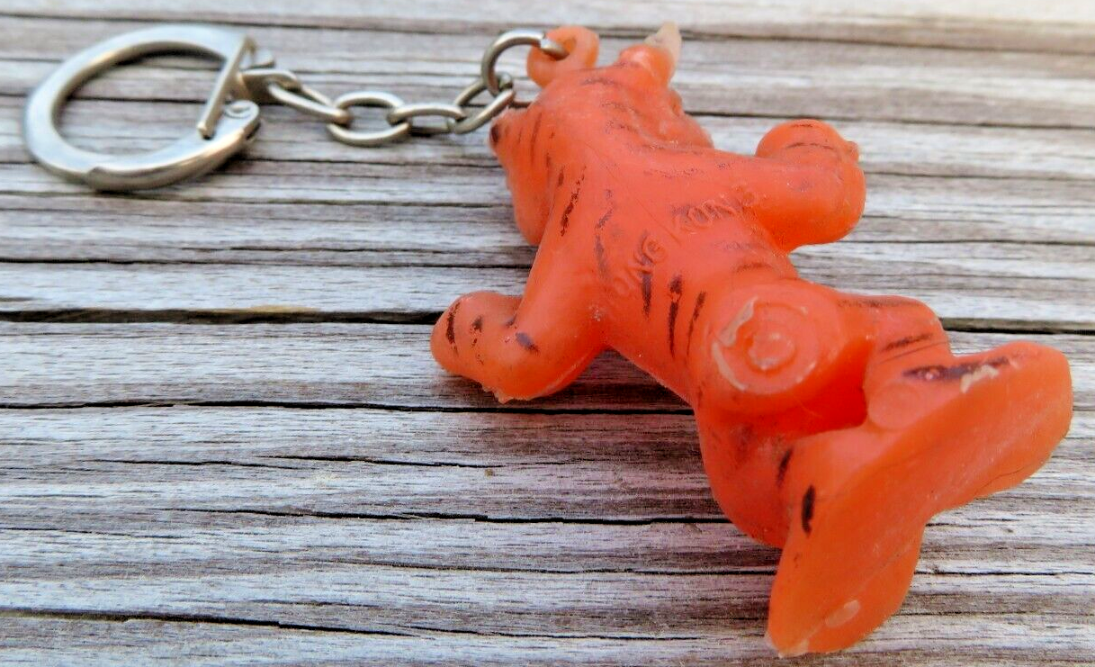 Nos Vintage EXXON ESSO ENCO Humble Oil Gas Tiger Tank Charm Watch Key ...