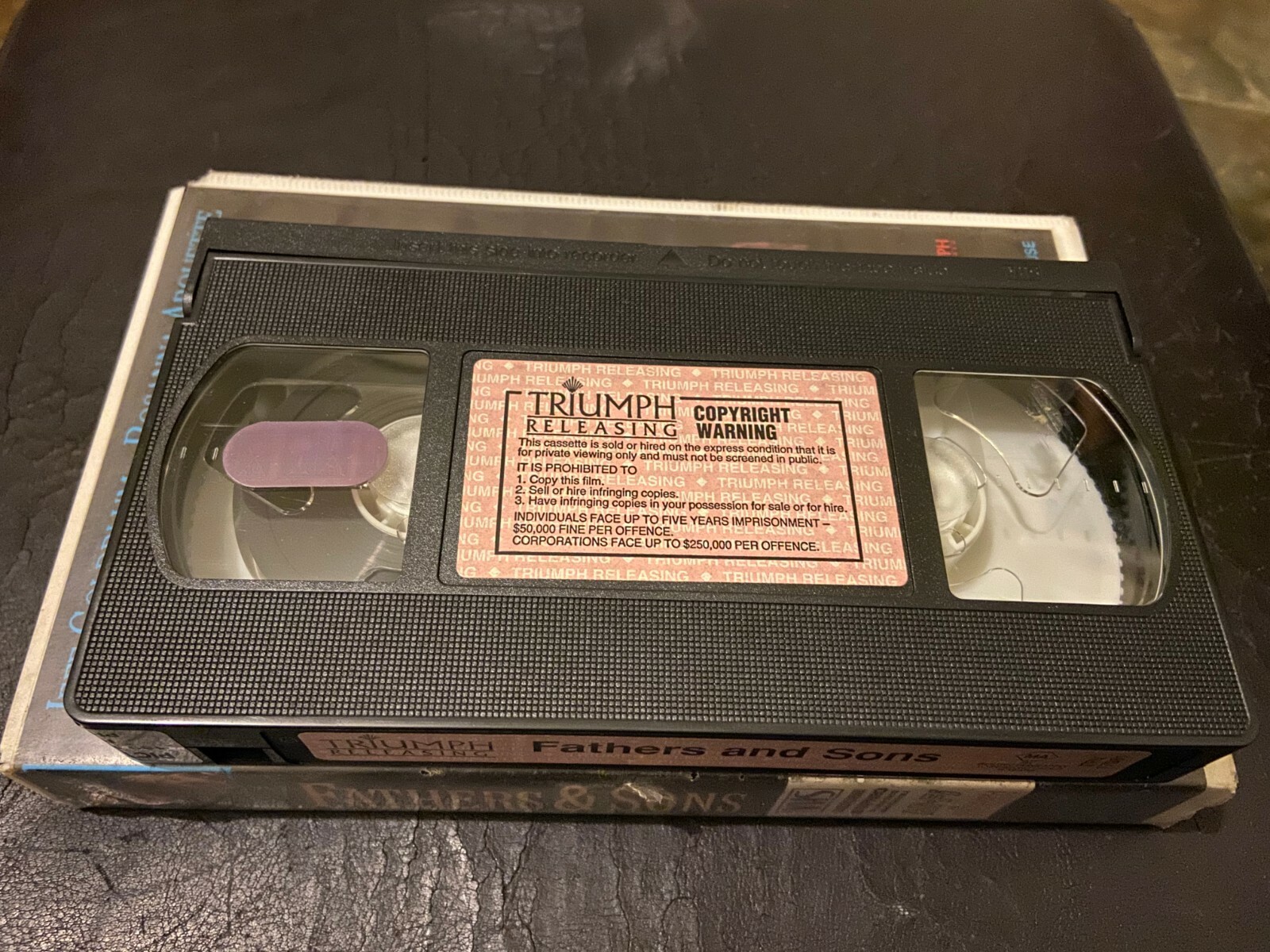 Fathers and sons Ex-rental VHS video tape, HTF, Jeff Goldblum, 1991 ...