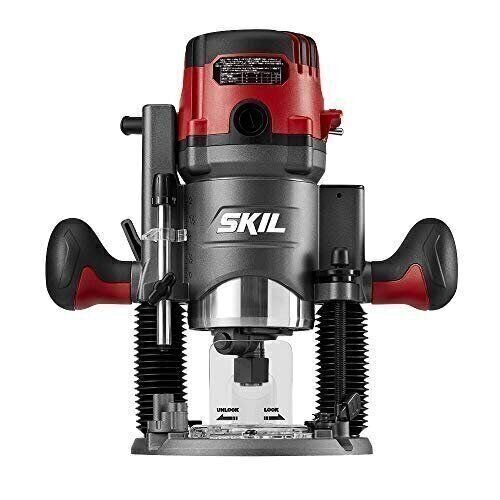 SKIL RT1322-00 14 Amp Plunge and Fixed Base Digital Router Combo ...