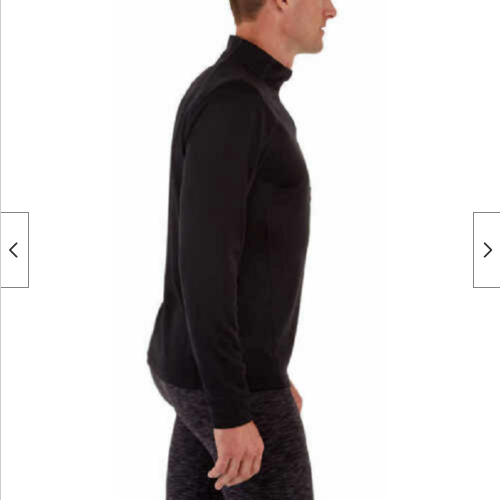 Spyder Men's Baselayer 1/4 Zip Top(BLACK,XL) NWT | eBay