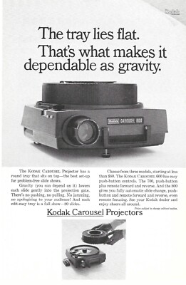 1967 Kodak Carousel Projectors Vintage Print Ad Film Video Photography ...