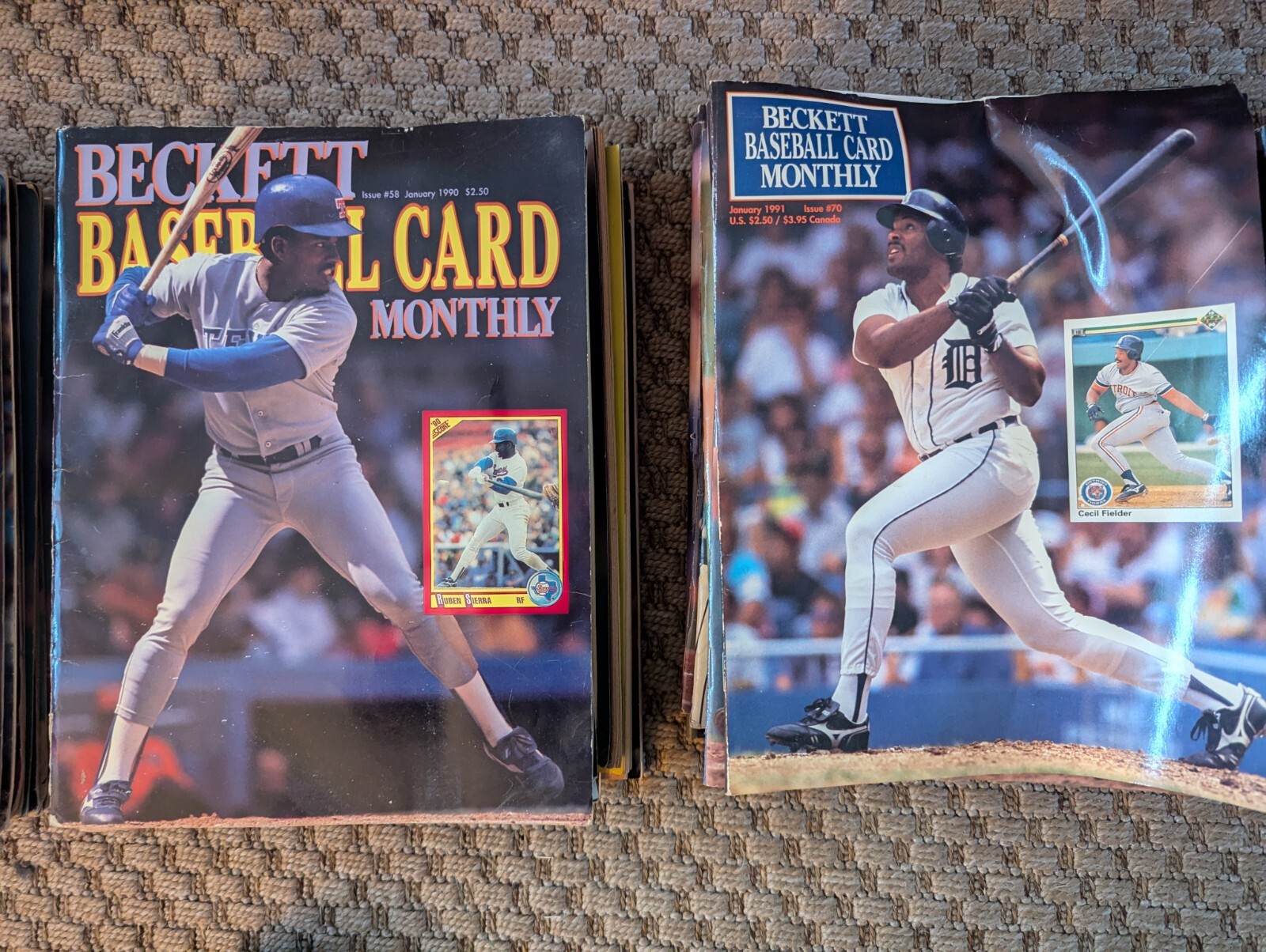 Lot of 67 vintage Beckett Baseball Card Monthly magazines, 1988-1994 | eBay