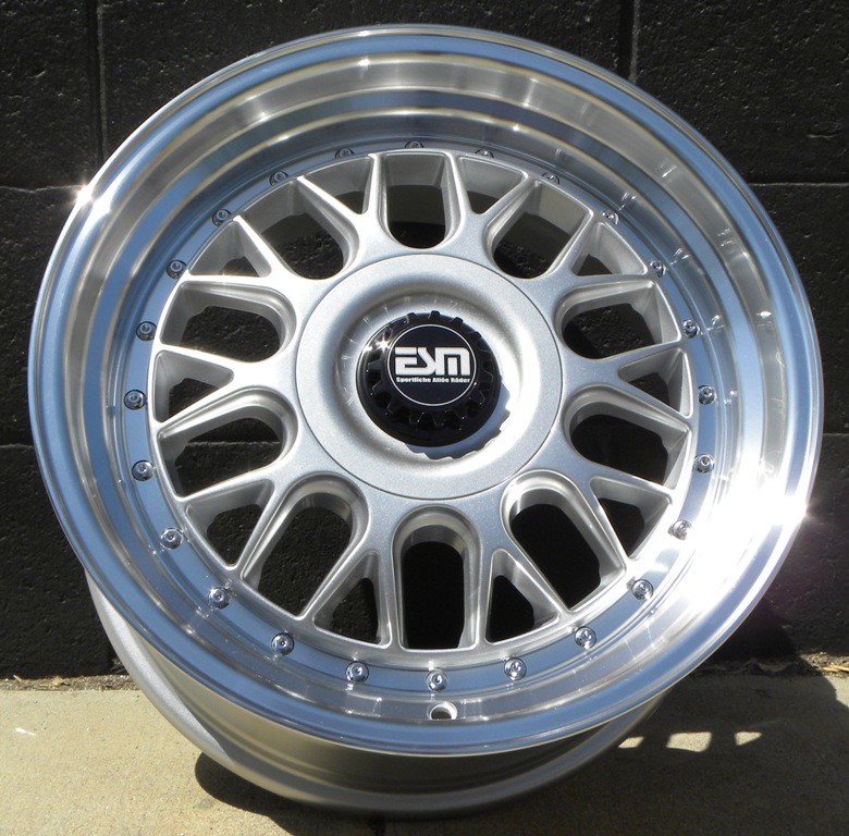 Motorsport SL 17X8.5 +35 ESM-004M 5x100 VW Golf GTI Jetta Wheels Rims ...