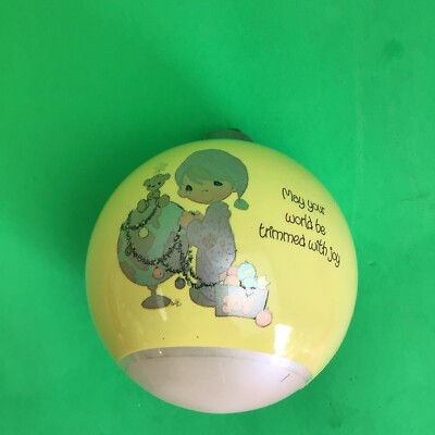 Jonathan & David 1980 Christmas Tree Ornament Precious Moments Trimmed ...