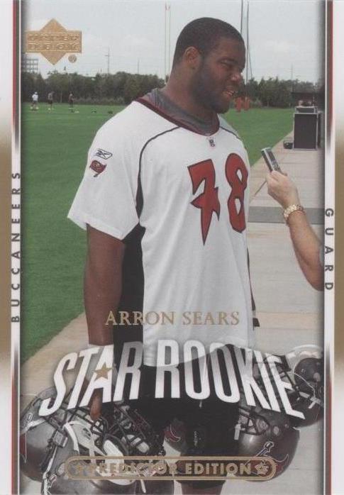 2007 Upper Deck - Star Rookie Arron Sears #267 Gold Predictor Edition ...