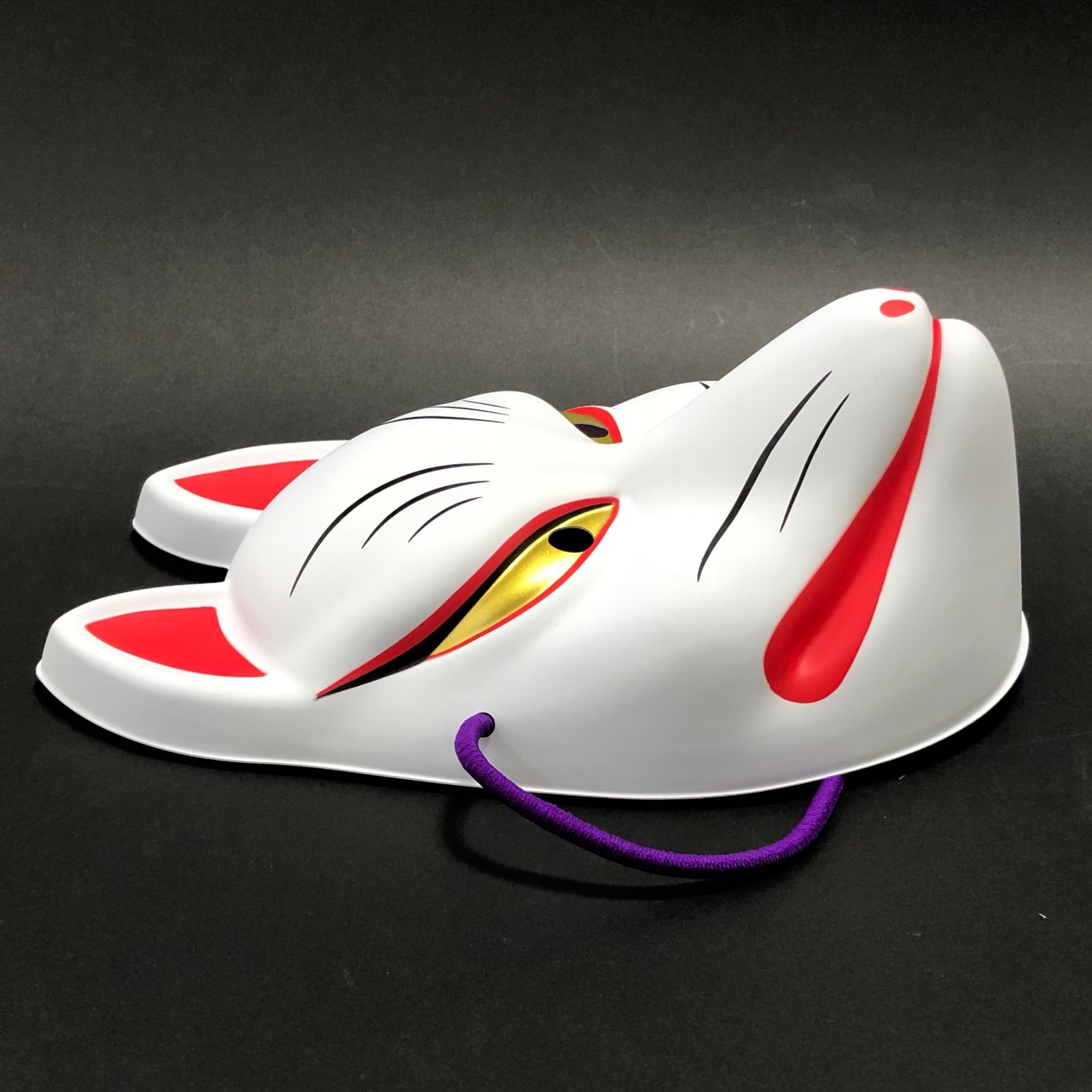 Japanese Fushimi Inari White Fox OMEN Mask Interior Display Cosplay ...