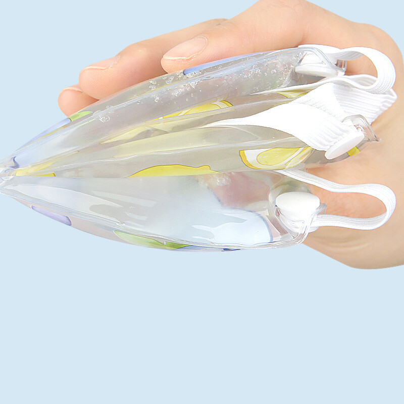 PVC Cold Eye Pack Adjustable Ice Cool Compress Eye Pack For Sleeping ...