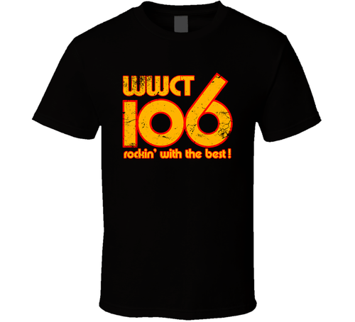 Wwct Rock 106 Peoria Radio T Shirt | eBay