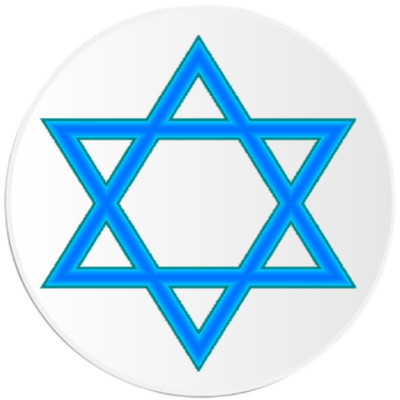 Star of David - Circle Sticker Decal 3 Inch - Jewish Judaism Israel | eBay