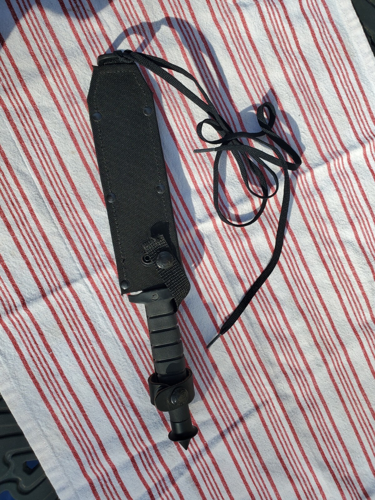 Ontario Knife Company USA Spec Plus Army SP3 Fixed Blade Knife W/Sheath ...