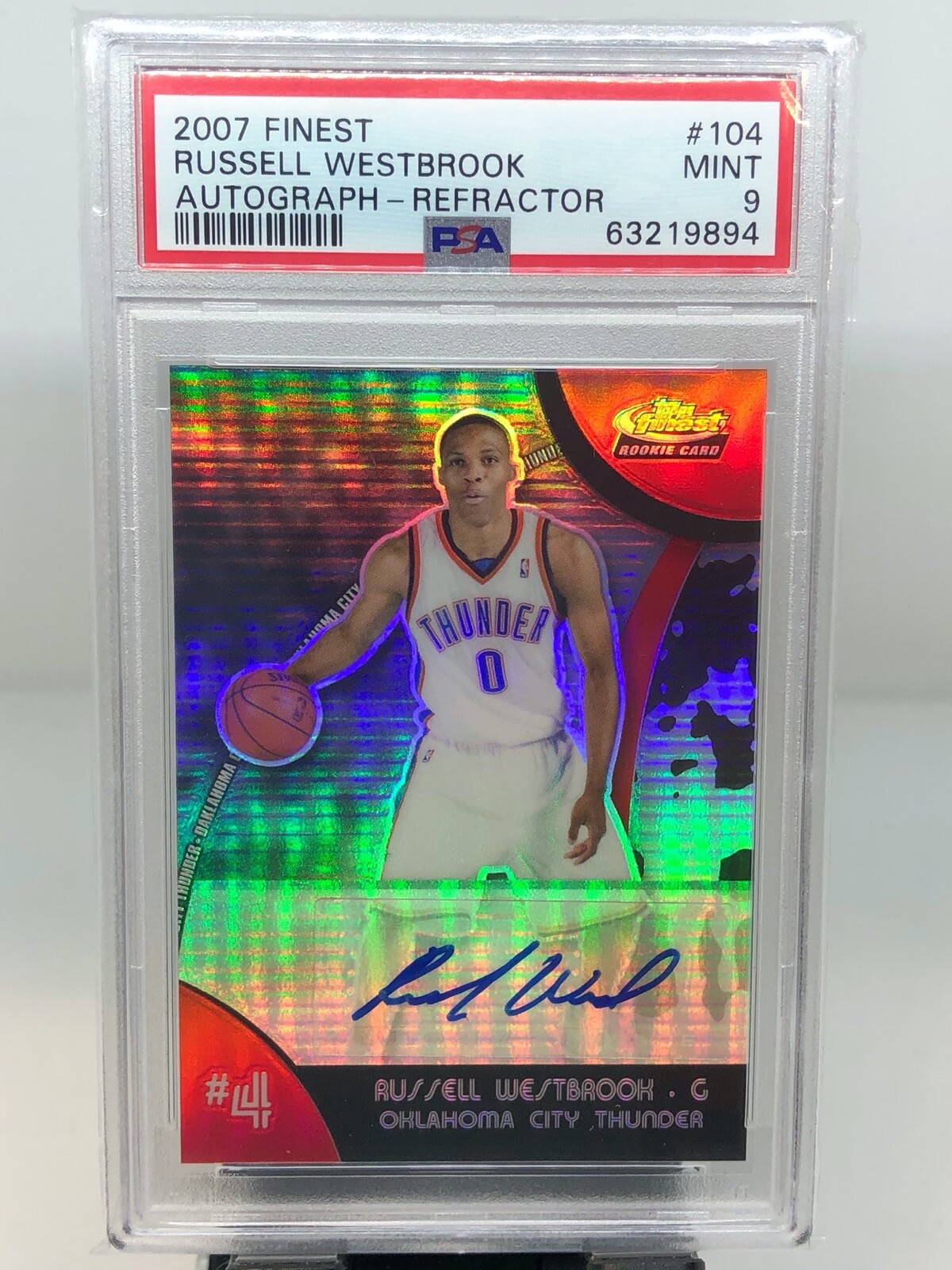 Russell Westbrook Autographed Memorabilia | Signed Photo, Jersey ...