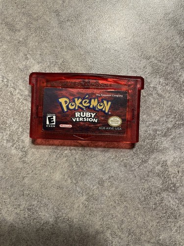 Pokémon: Ruby Version (Game Boy Advance, 2003) AUTHENTIC! 45496732530 ...