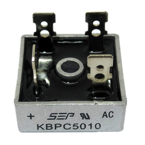 5/10PCS KBPC5010 1000V 50A Metal Case Single Phase Diode Bridge ...