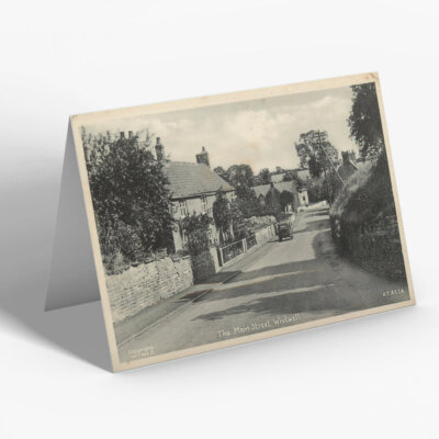 GREETING CARD - Vintage Rutland - The Main Street, Whitwell | eBay UK