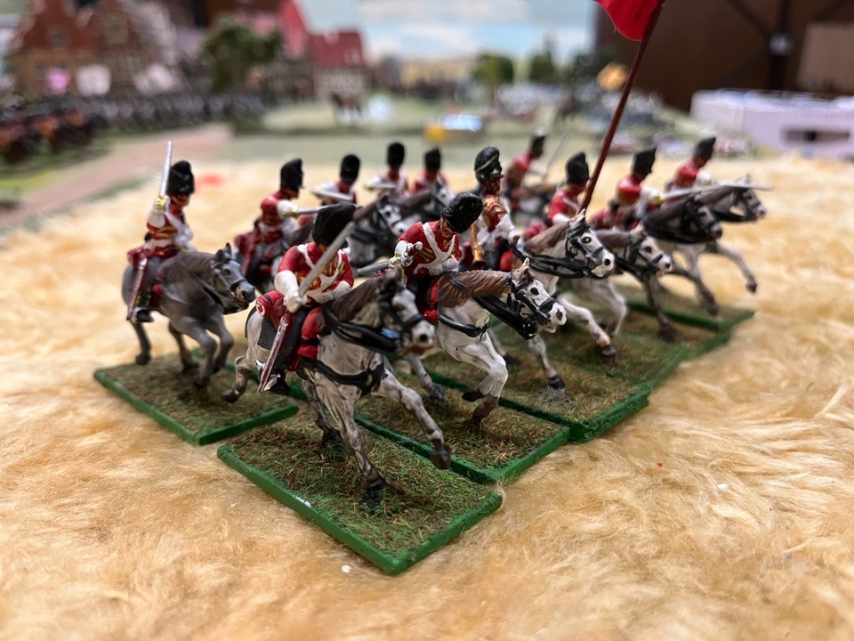 28mm Napoleonic British Scots Greys | eBay UK