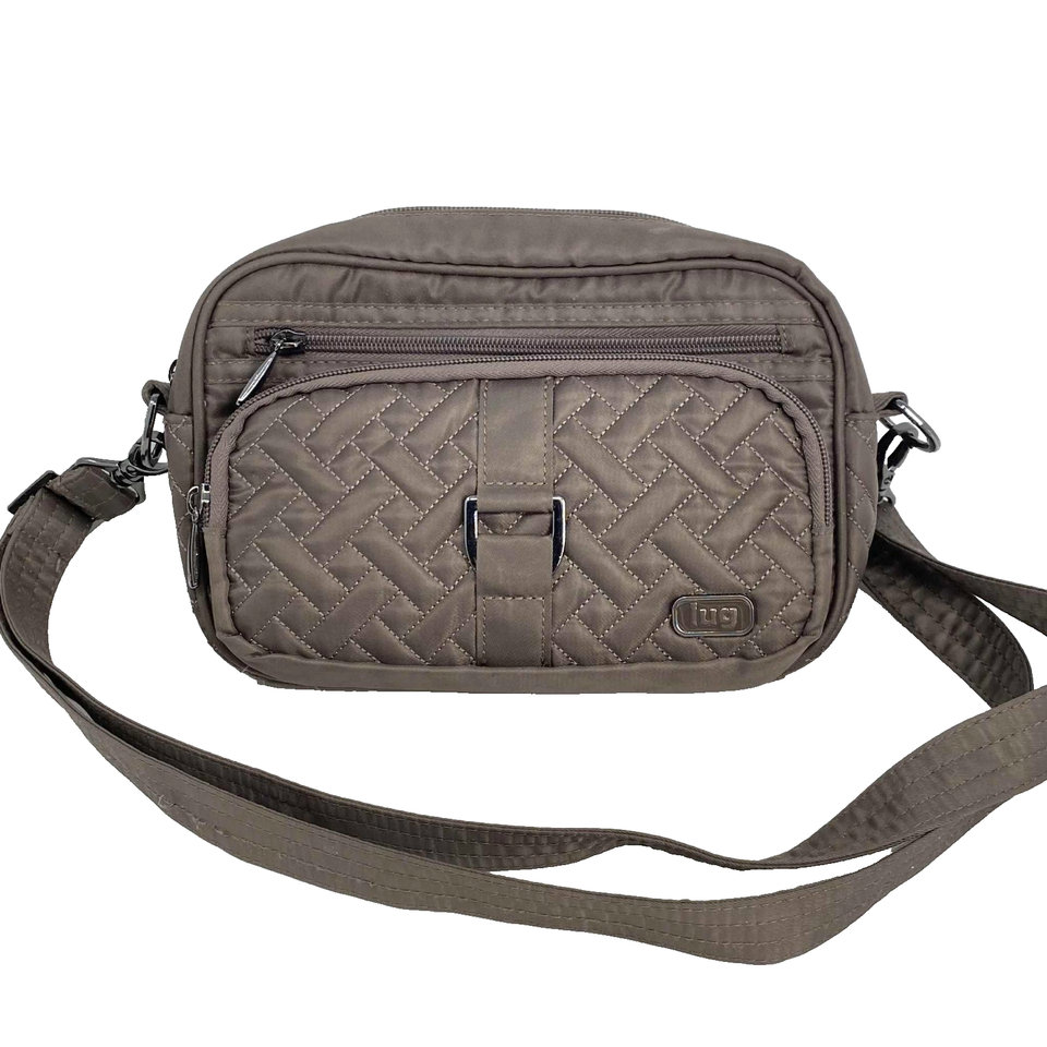 LUG Carousel Crossbody, Shoulder Bag Purse Brown Quilted | eBay