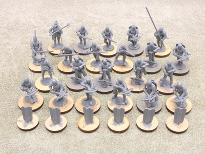28mm Medieval Wars of the Roses INFANTRY x22 Perry Miniatures 31113 ...