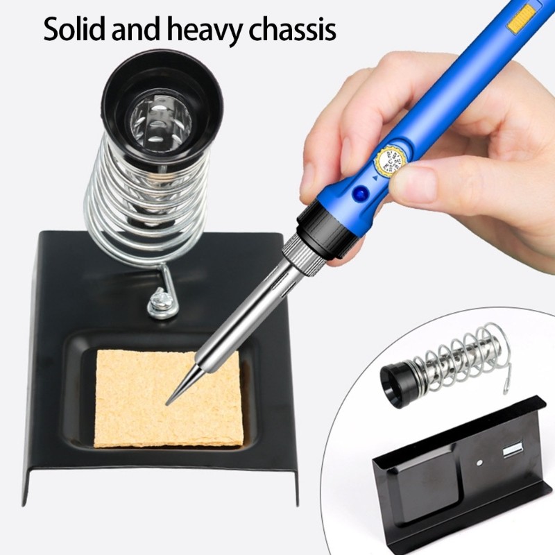 Reliable Metal U Shape Soldering Iron Stand With Non Slip Base And Heat ...