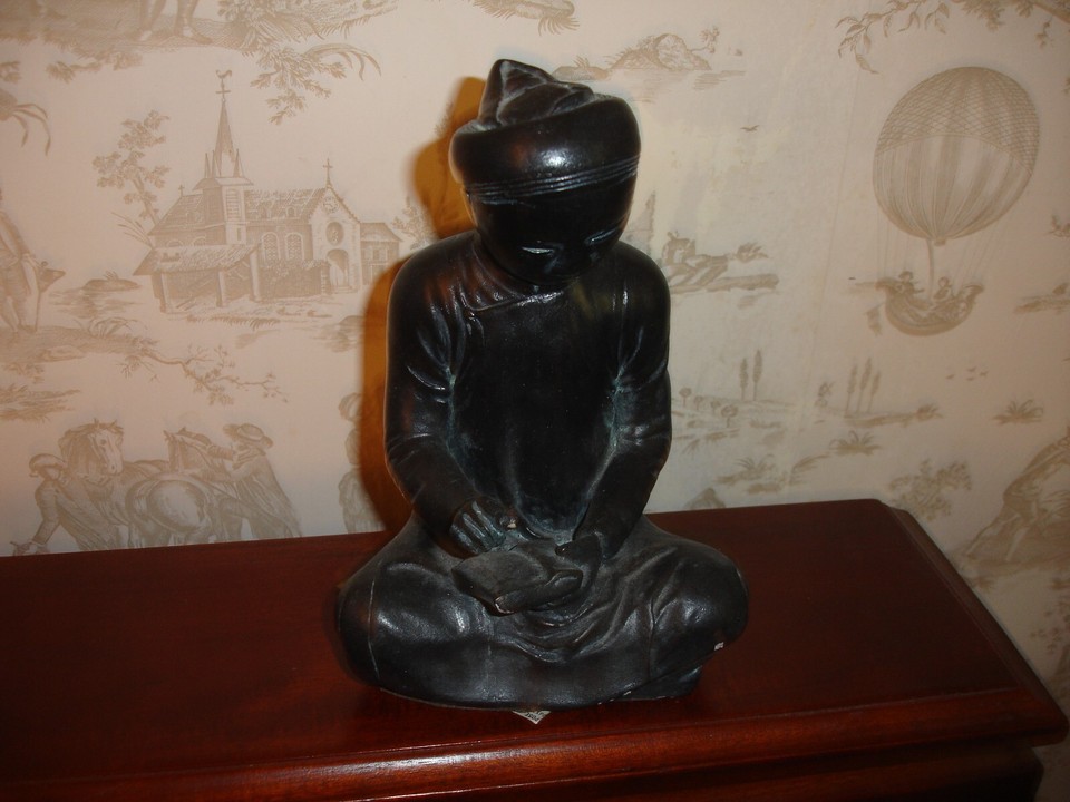 Austin Productions Mathematician & Scribe Sculptures Bookends 1961 | eBay