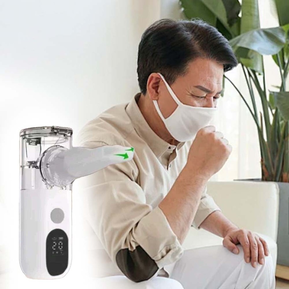 Efficient Nebulisation Machine for Home and Travel Quiet Rechargeable ...