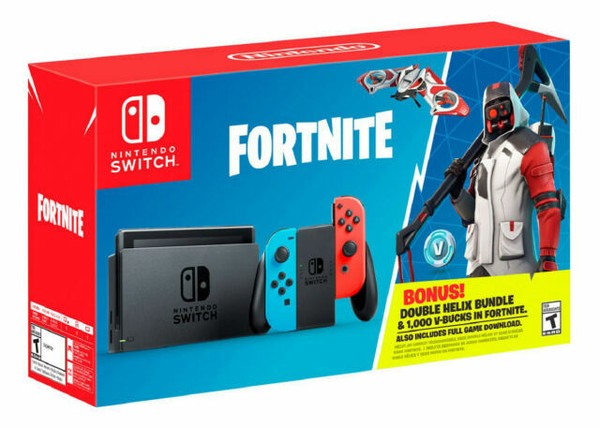 Nintendo Switch HAC-001 Fortnite Double Helix Console Bundle (US ...