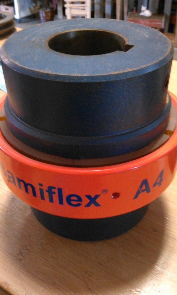 SAMIFLEX A4, 2-3/8" X 2-1/2" WITH 5/8" KEY WAY FLEX COUPLING | eBay