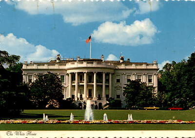 Vintage White House Postcard: Tea, Friendship, and History | eBay