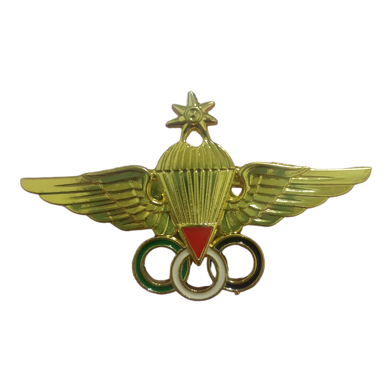 Jordanian Army Parachute Badge Free Fall Jump Wings Rare Jordan Armed ...