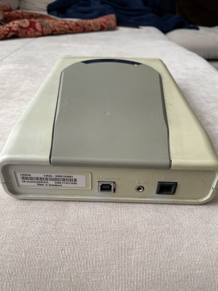 HP CD-WRITER 8200 Series With Power Adapter + PC USB Cord hp 8220e ...