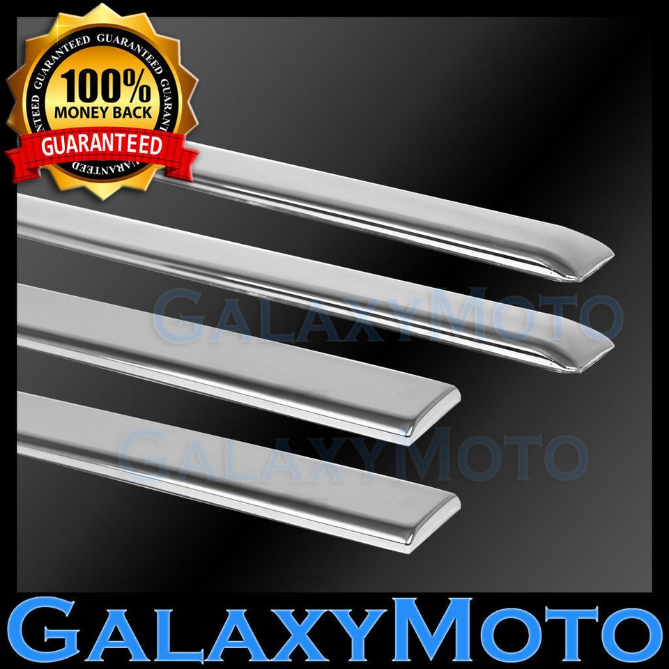 07-16 FORD EDGE SUV 4 Door Front+Rear Chrome Trim Body Side Molding ...