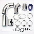 1 Set 3in Car Cold Air Filter Injection Intake Kit Universal System ...