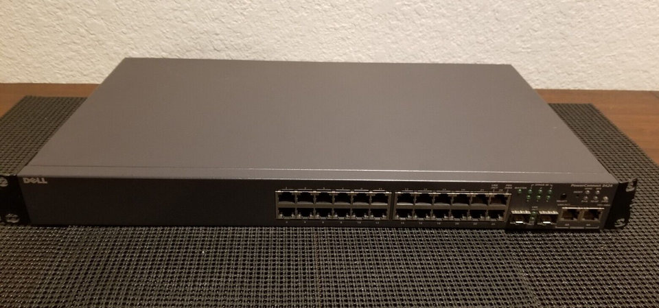 DELL PowerConnect 3424 - 24 Port Managed Ethernet Switch 10/100 plus 2 ...