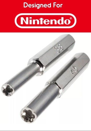 NES SNES SEGA N64 Game Boy Nintendo Security Screwdriver Bit Set 3.8 ...