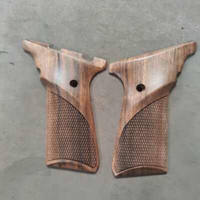 BROWNING BUCKMARK WOOD GRIPS CHECKERED EUROPEAN MANUFACTURED | eBay